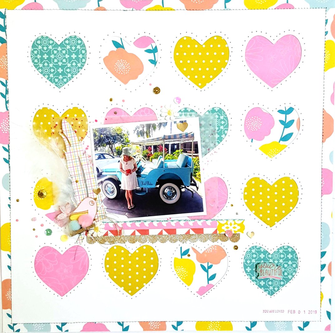 KELLY MADE IT FOR TREASURED MEMORIES FEBRUARY PAGE KIT – TIPS AND ...
