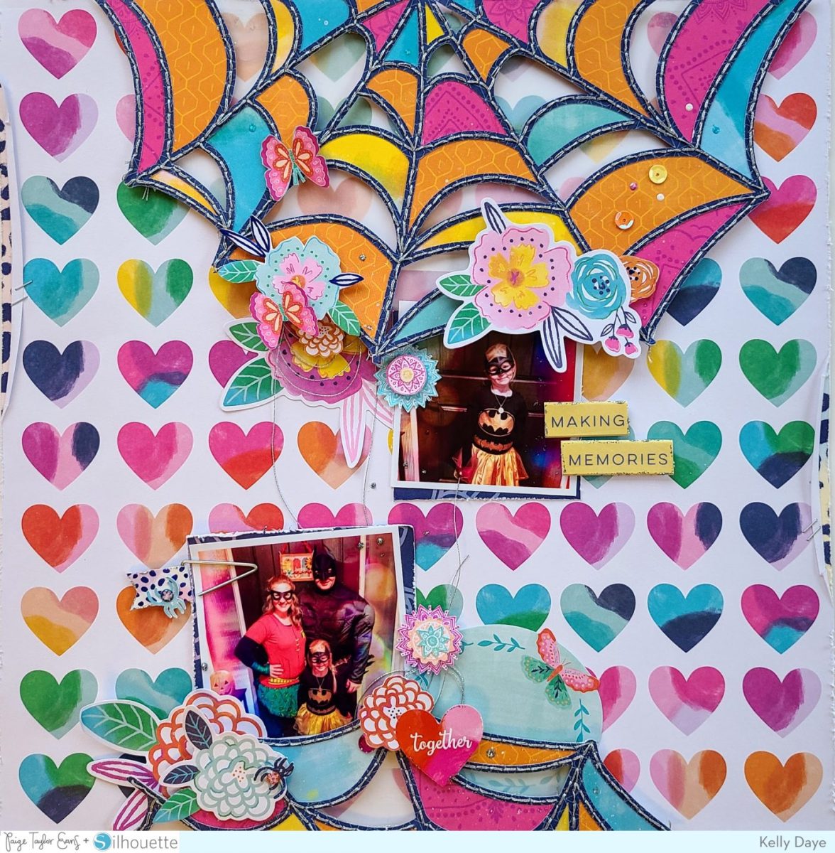 Paige Taylor Evans – 13 Days of Halloween Cut Files, #10 The Spider Web ...