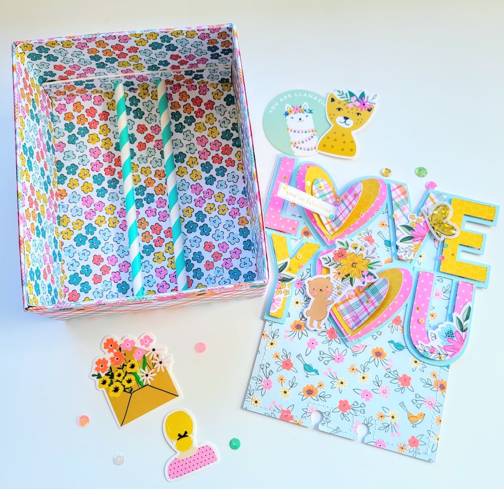 MEMORYDEX BOX CARD #1 – LOVE YOU – Kelly Made It