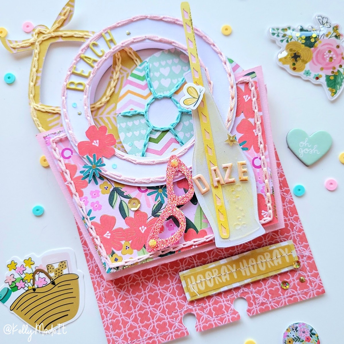MEMORYDEX BOX CARD #7 – Beach Daze – Kelly Made It