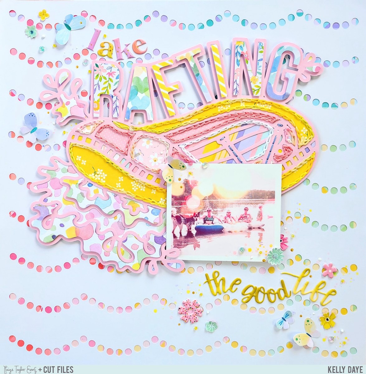 Day 23 of 30 Days of Boy Cut Files Bundle, Rafting – Kelly Made It