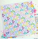 Be Happy Layout with Paige Evans Quilt For Stitching Cut File – Kelly ...
